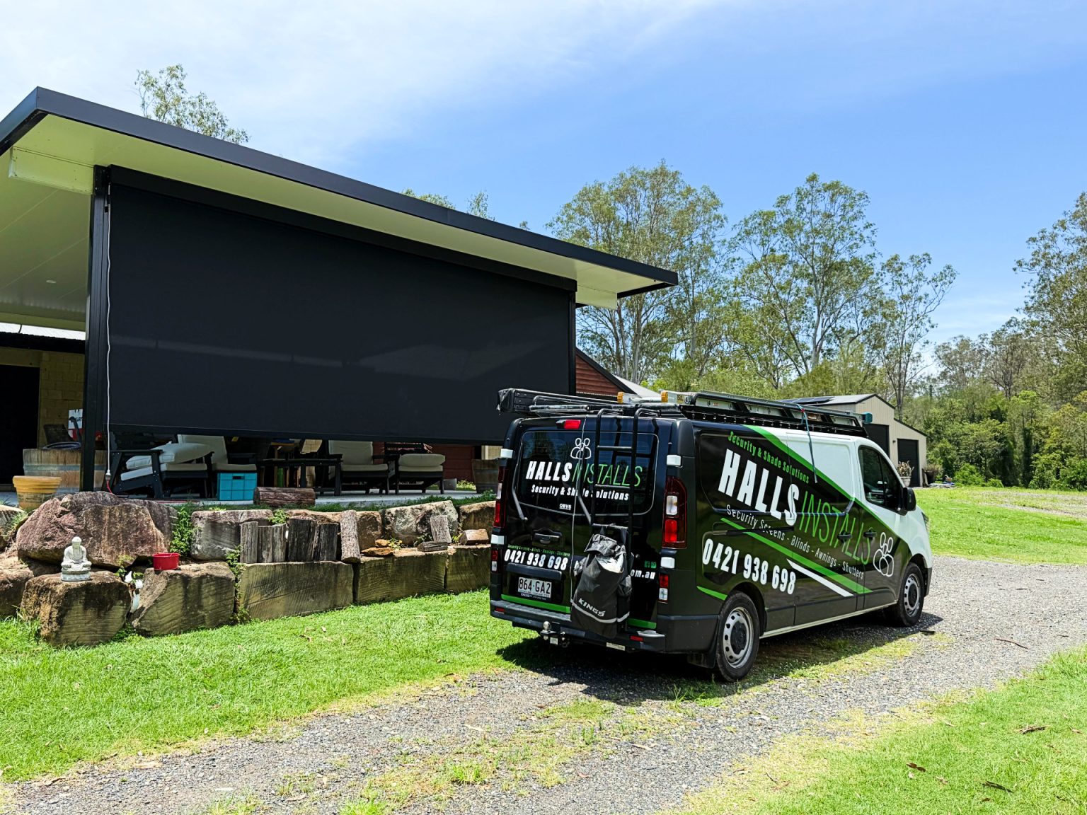 Case Study: Motorised External Blind & Plantation Shutter Installation ...